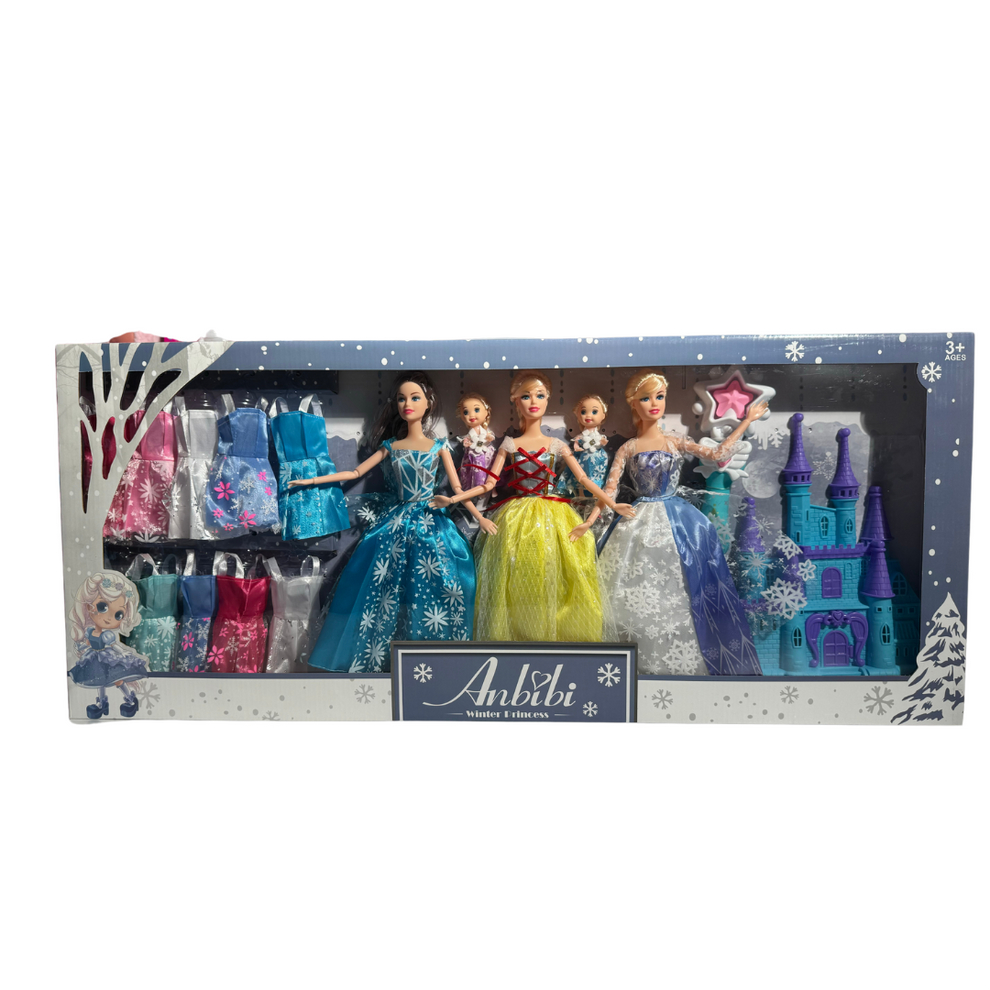 Set de Princesas de Invierno Anbibi – Momentoys